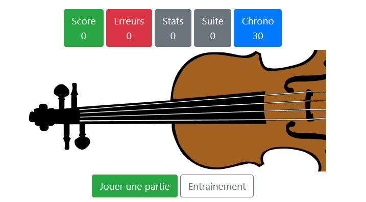 Refonte du jeu de violon