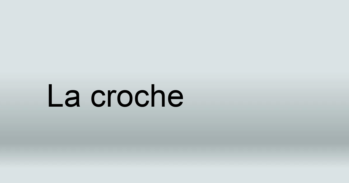 Définition de croche - Notions de solfège