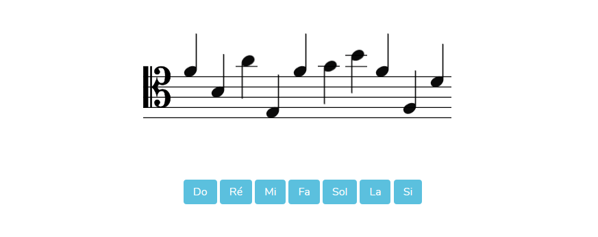 Apprendre à lire la clef d'Ut 4